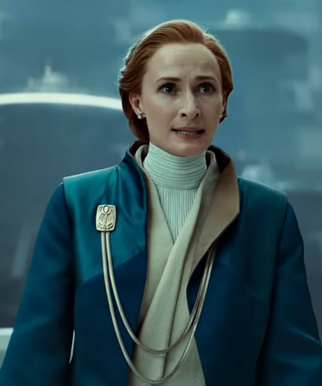 Mon Mothma Star Wars Andor 2025 Blue Costume