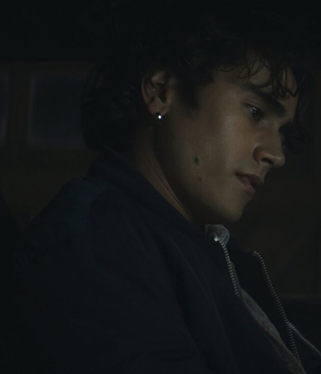 Motorheads 2025 Zac Torres Blue Bomber Jacket