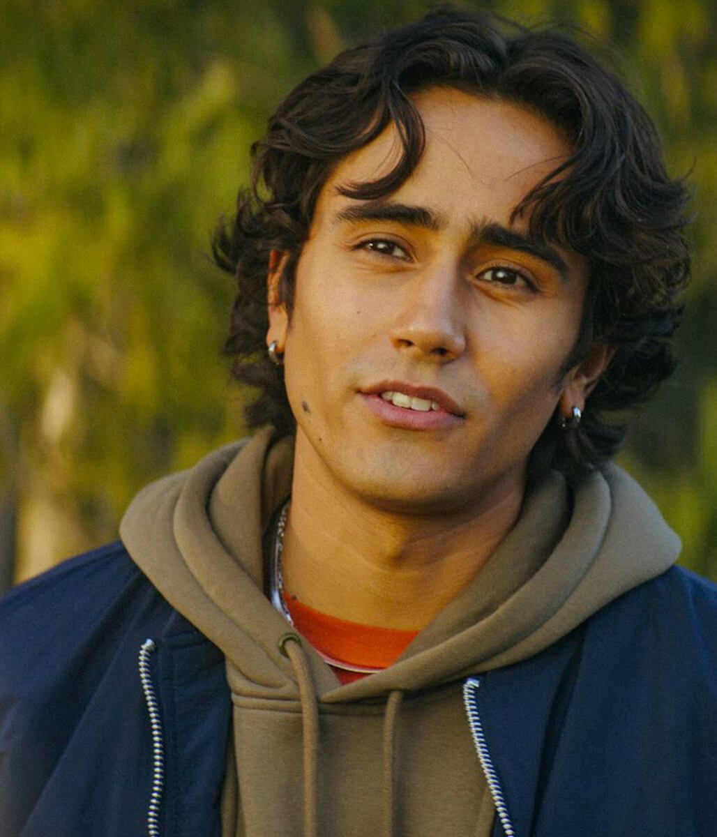 Motorheads 2025 Zac Torres Blue Bomber Jacket