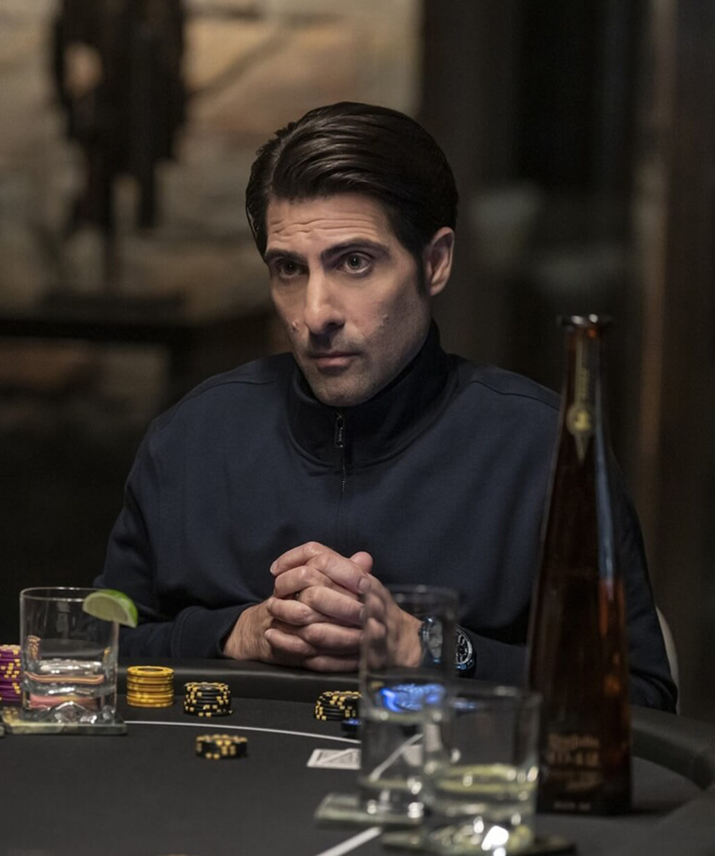 Jason Schwartzman Mountainhead 2025 Hugo Van Yalk Black Jacket - USA ...