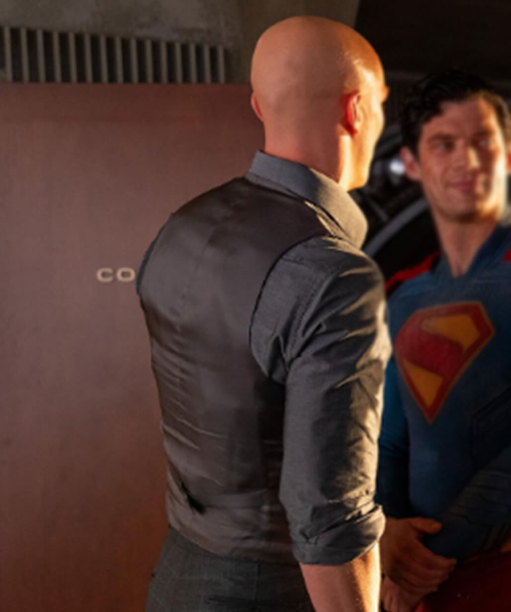Nicholas Hoult Superman 2025 Lex Luthor Grey Vest