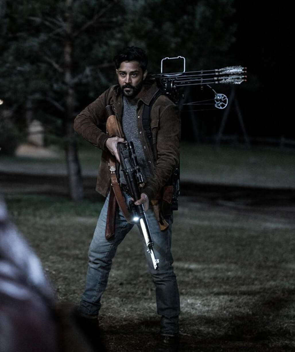 The Walking Dead: Daryl Dixon S02 Ash Patel Suede Jacket