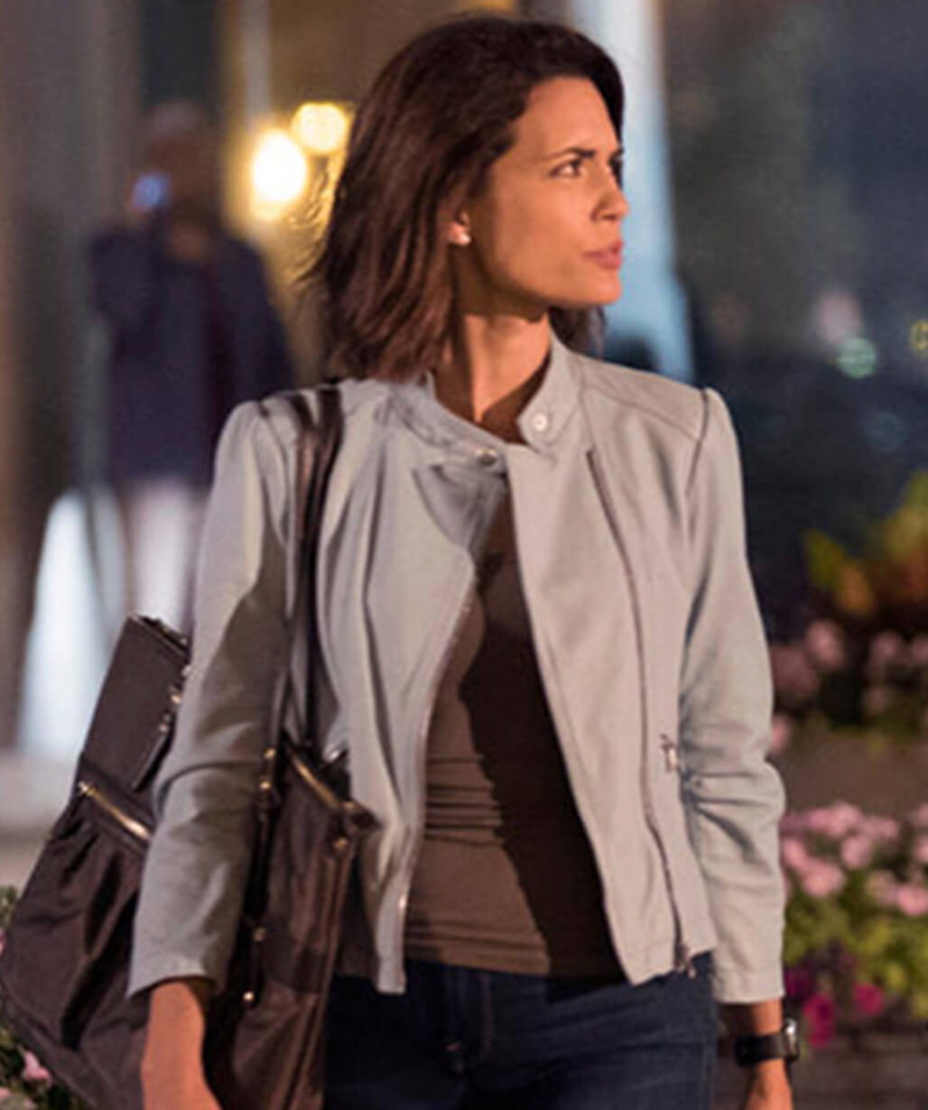 Torrey DeVitto Chicago Med Leather Jacket