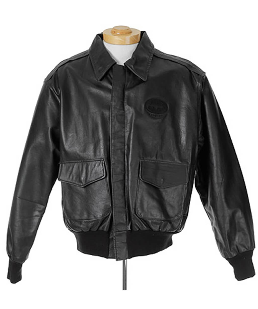 Val Kilmer Batman Forever Black Leather Jacket