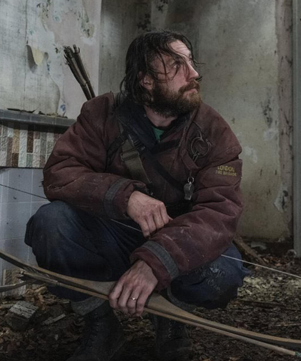 Aaron Taylor-Johnson 28 Years Later Jamie Maroon Jacket - USA Leather ...