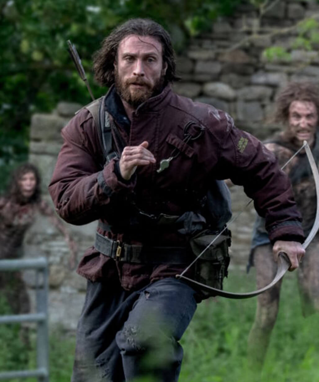 Aaron Taylor-Johnson 28 Years Later Jamie Maroon Jacket - USA Leather ...