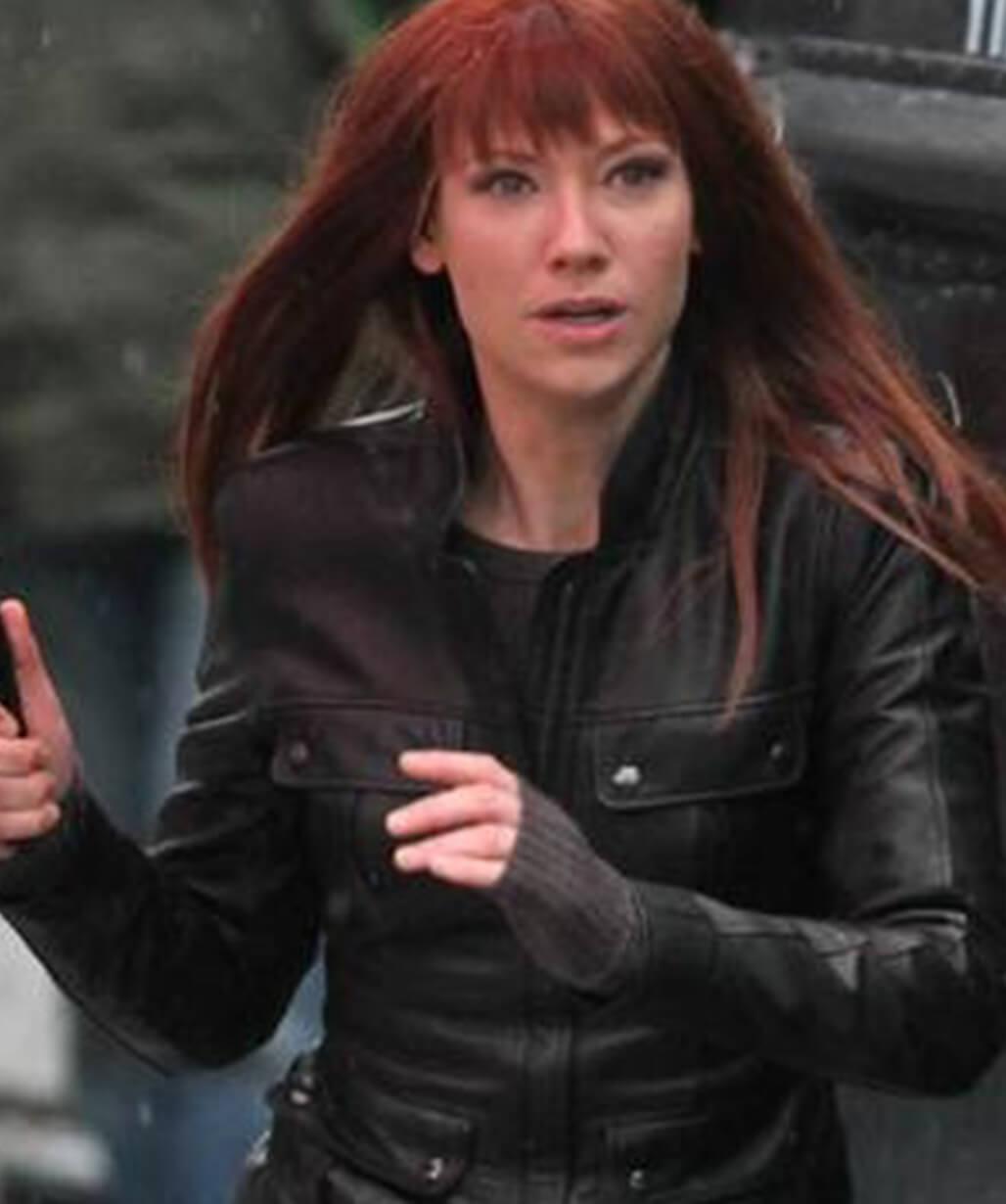 Anna Torv Mindhunter S2 Wendy Black Leather Jacket