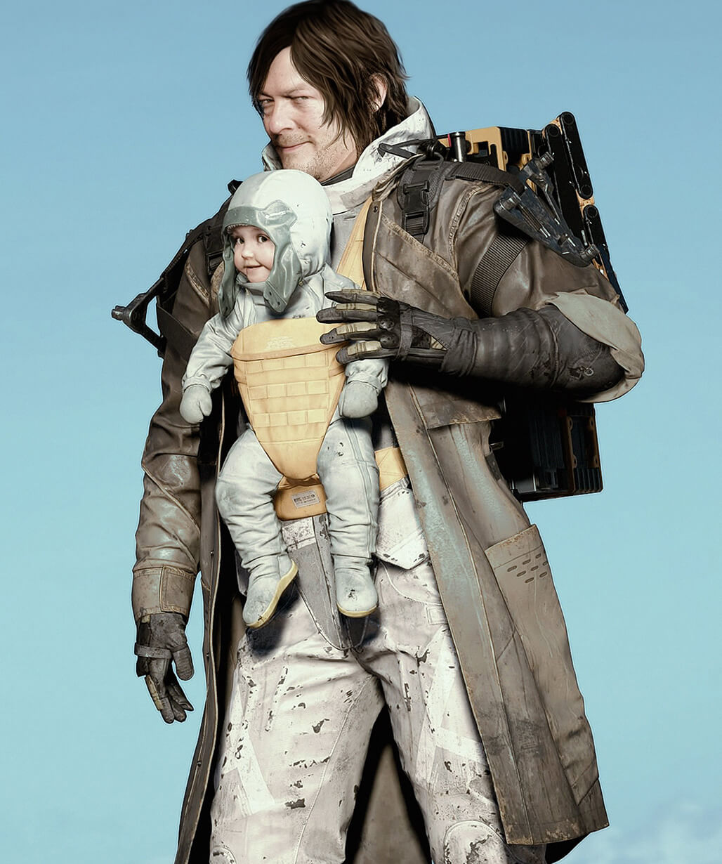 Death Stranding 2 Norman Reedus Sam Porter Bridges Jacket