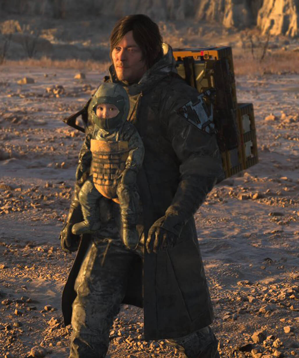 Death Stranding 2 Norman Reedus Sam Porter Bridges Jacket
