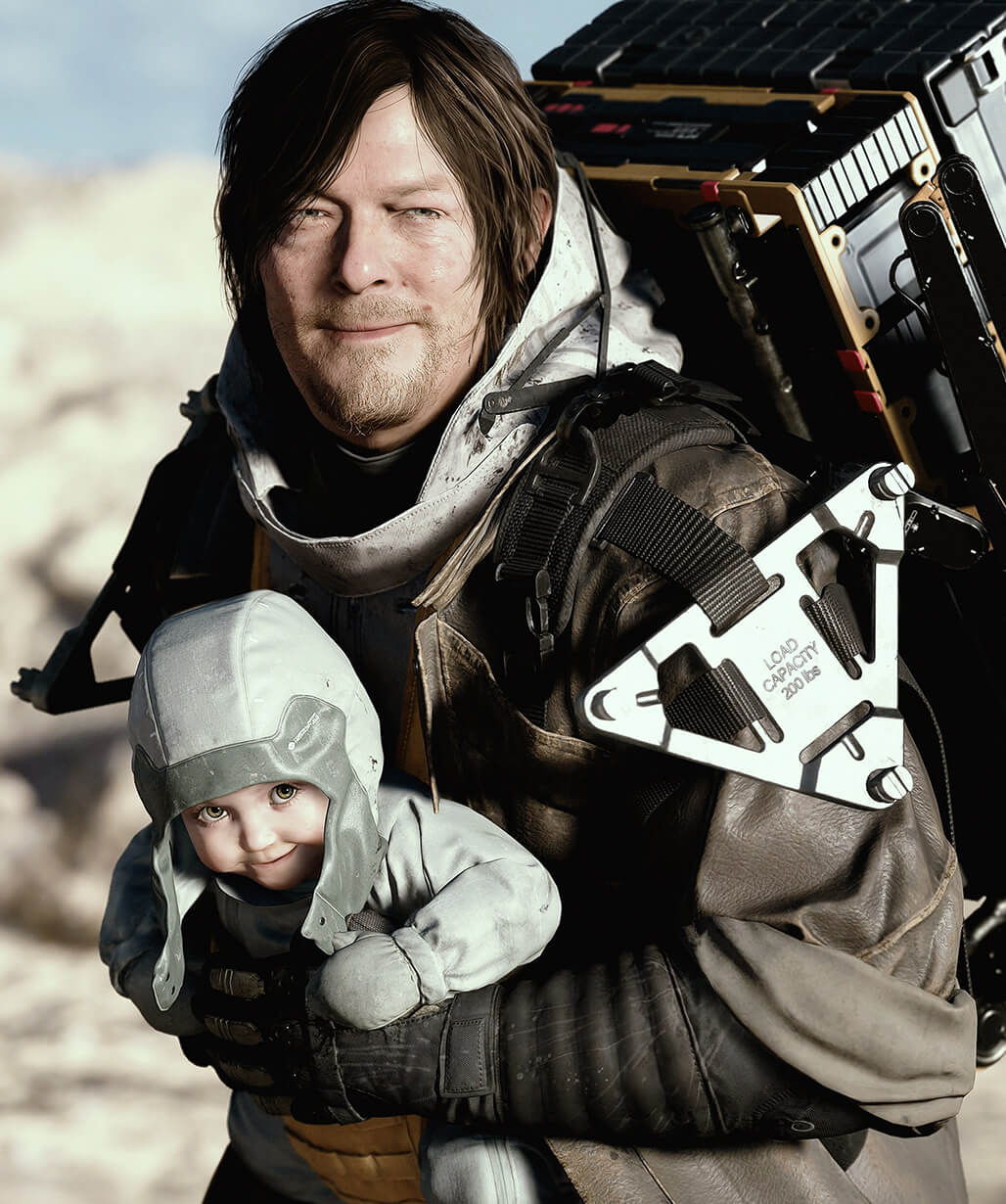 Death Stranding 2 Norman Reedus Sam Porter Bridges Jacket