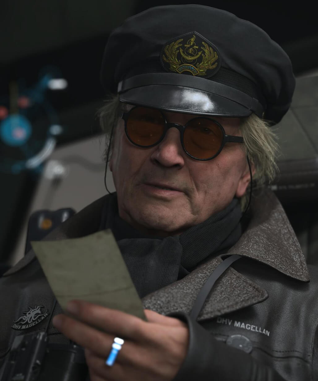 George Miller Death Stranding 2 Tarman Black Leather Coat