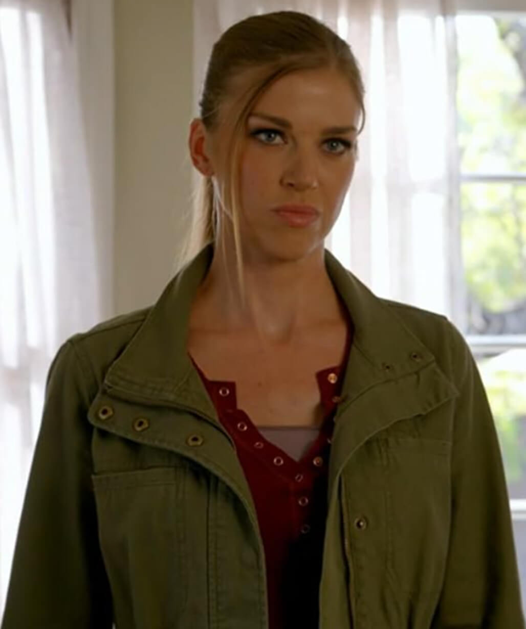 Kelly Grayson The Orville Green Cotton Jacket