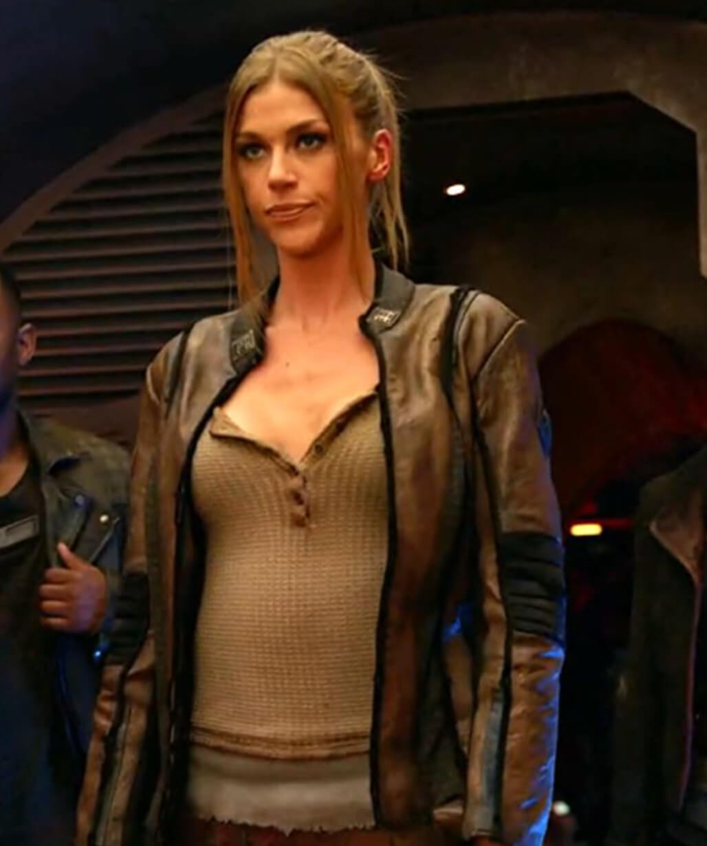 Kelly Grayson The Orville Brown Leather Jacket