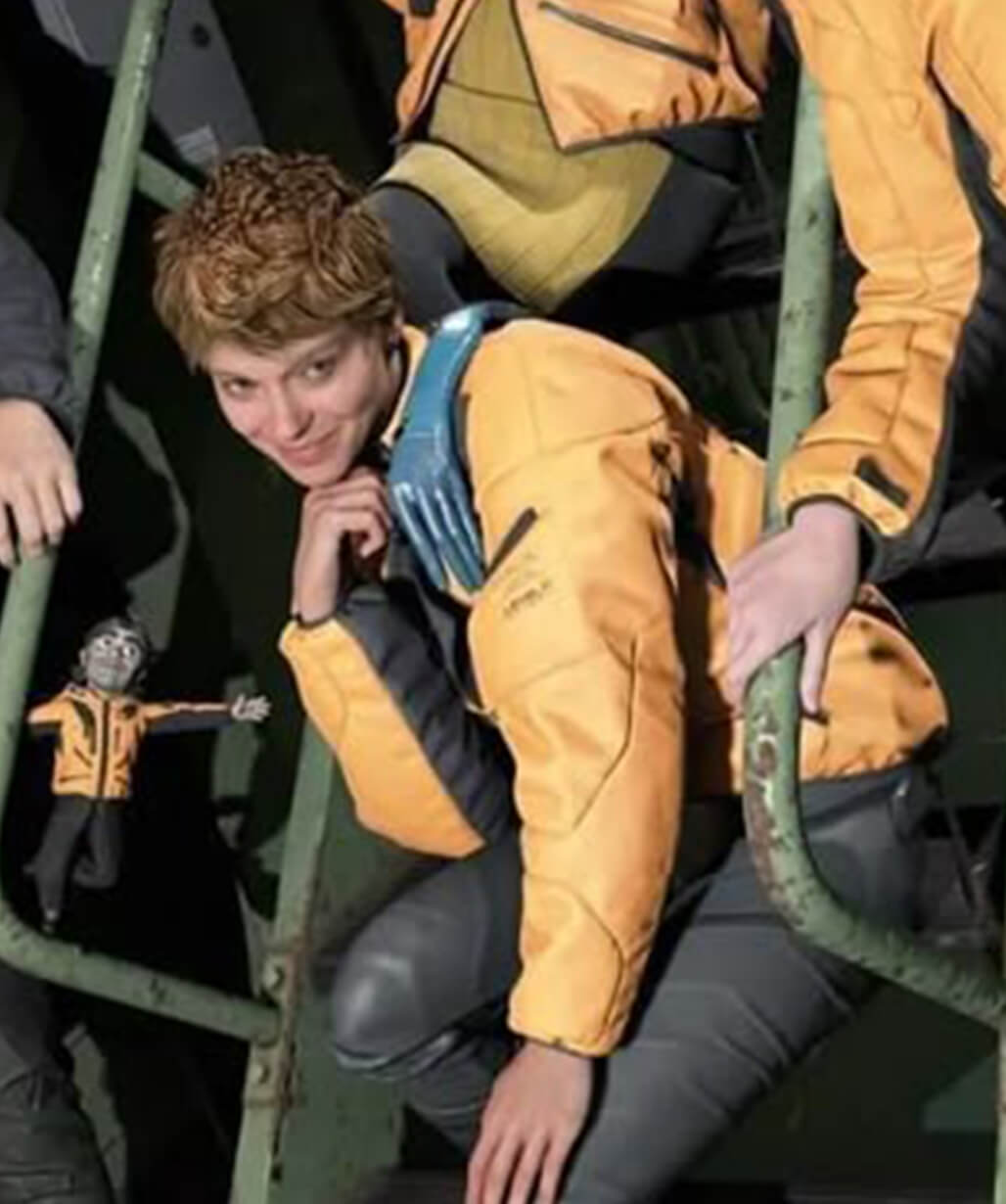 Léa Seydoux Death Stranding 2 Fragile Orange Jacket