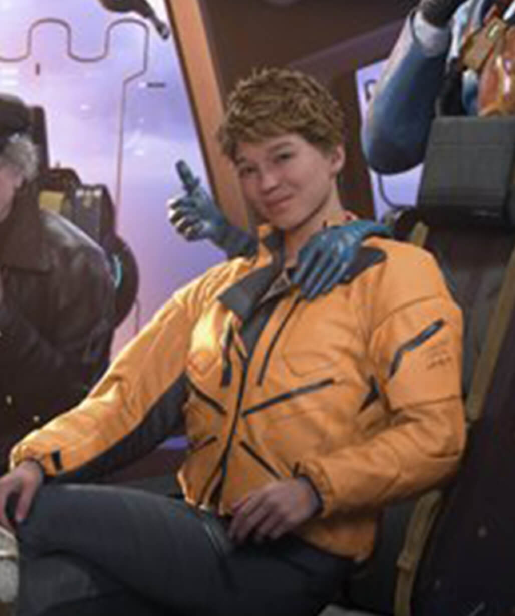 Léa Seydoux Death Stranding 2 Fragile Orange Jacket