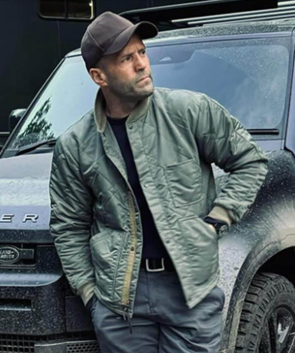 Levon Cade A Working Man 2025 Grey Bomber Jacket