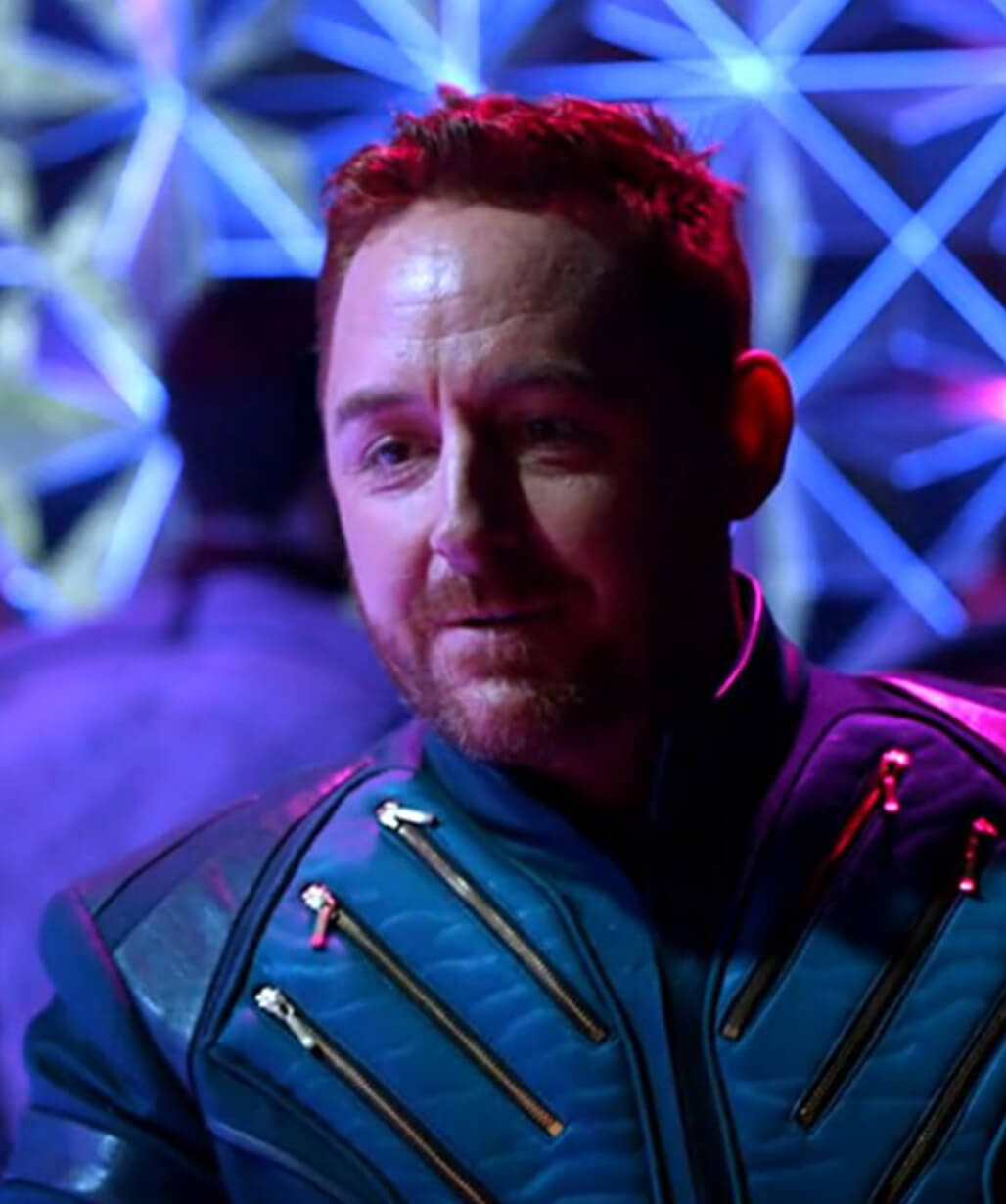 Lt. Gordon Malloy The Orville Leather Jacket