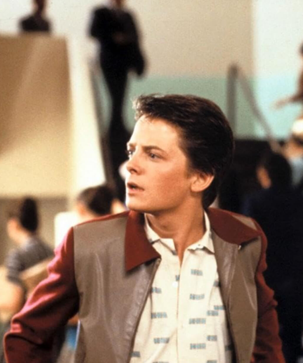 Marty McFly Back To The Future Leather Jacket
