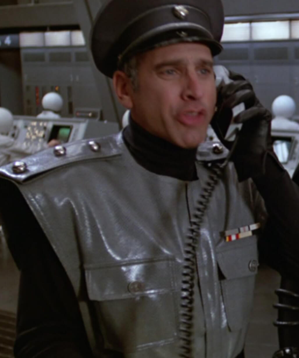 Spaceballs 1987 Colonel Sandurz Grey Costume Vest