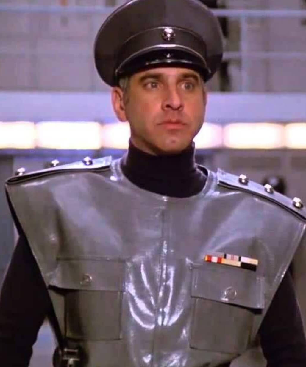 Spaceballs 1987 Colonel Sandurz Grey Costume Vest