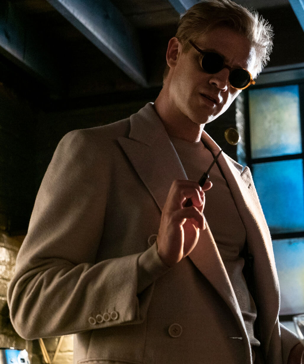 The Corinthian The Sandman Trench Coat - USA Leather Factory
