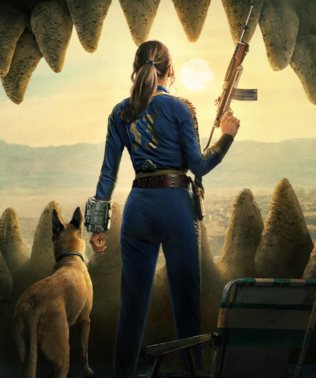 Ella Purnell Fallout S02 Lucy Leather Jacket - USA Leather Factory