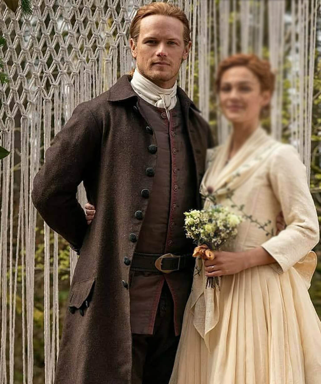 Jamie Fraser Outlander S05 Brown Long Coat