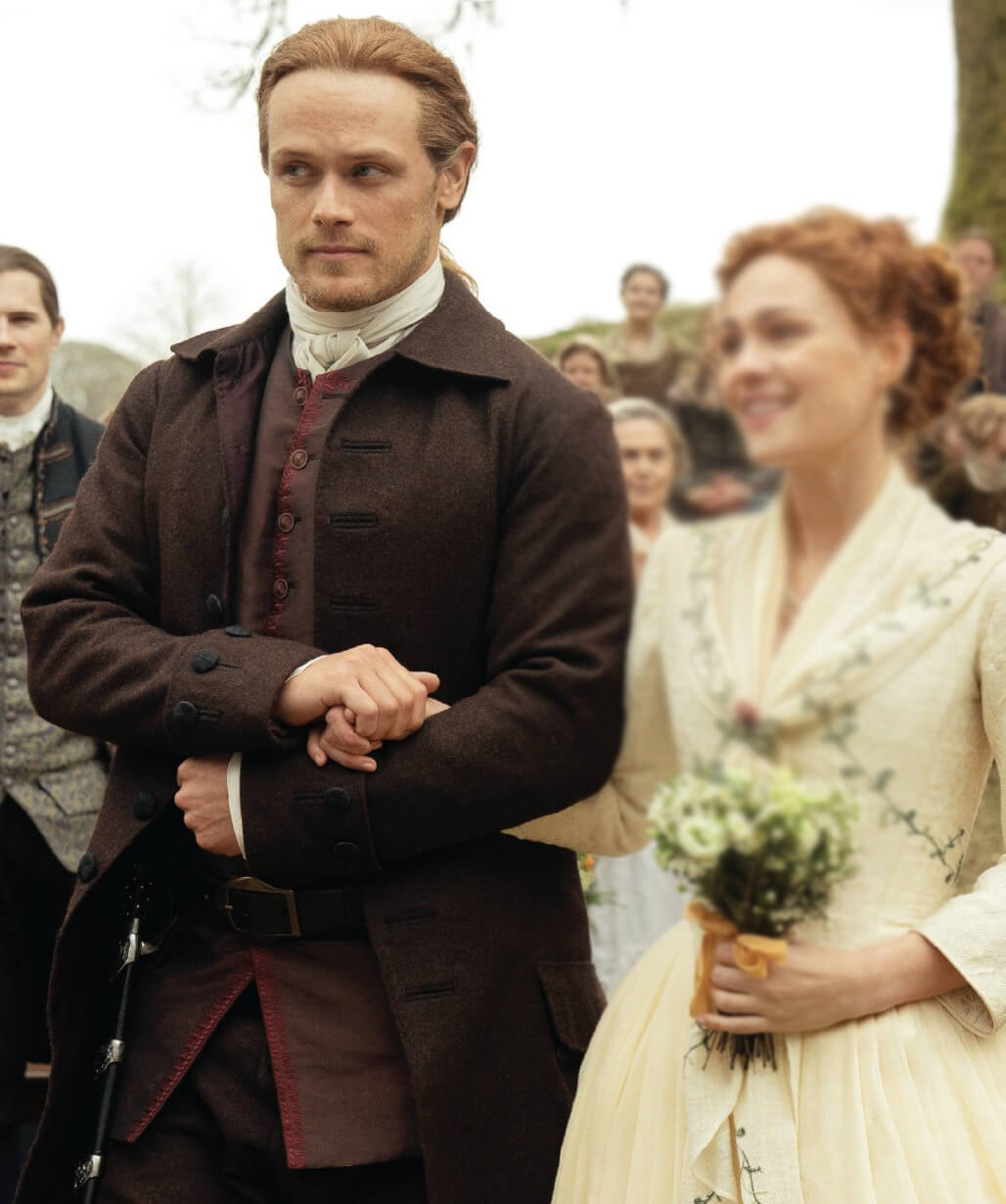 Jamie Fraser Outlander S05 Brown Long Coat