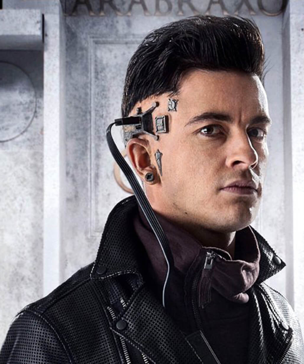 Jonathan Bailey Doctor Who S08 Psi Leather Jacket - USA Leather Factory