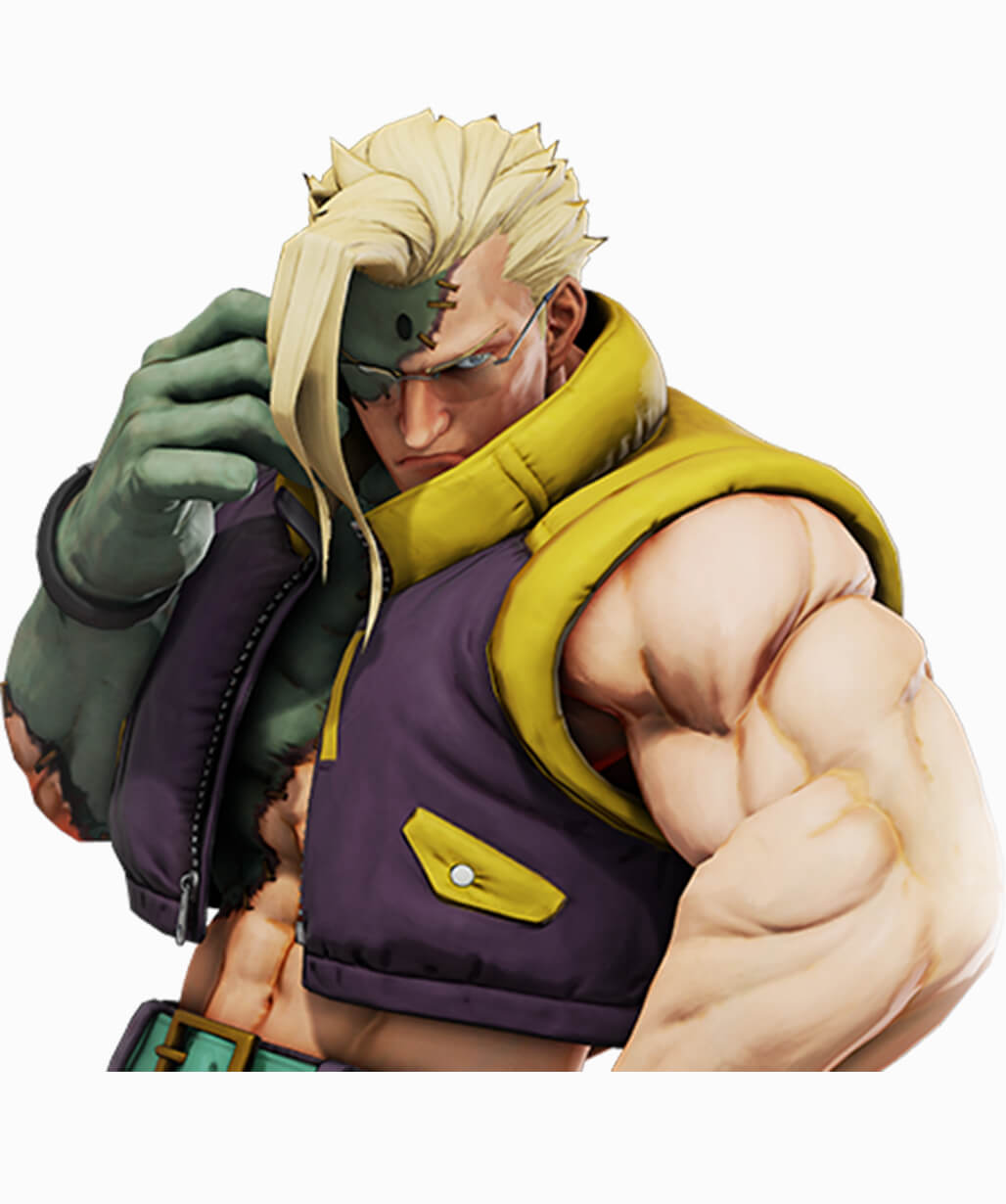 Charlie Nash Street Fighter 6 Parachute Vest - USA Leather Factory