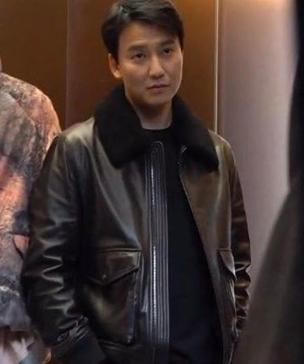 Kim Nam Gil Trigger 2025 Leather Jacket