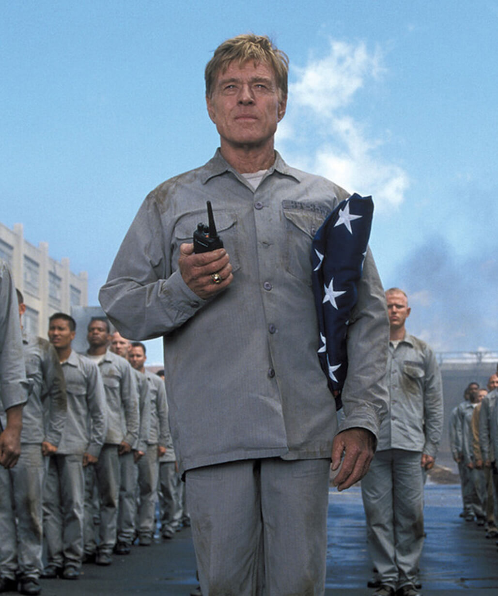 Robert Redford The Last Castle Eugene Irwin Grey Jacket - USA Leather ...