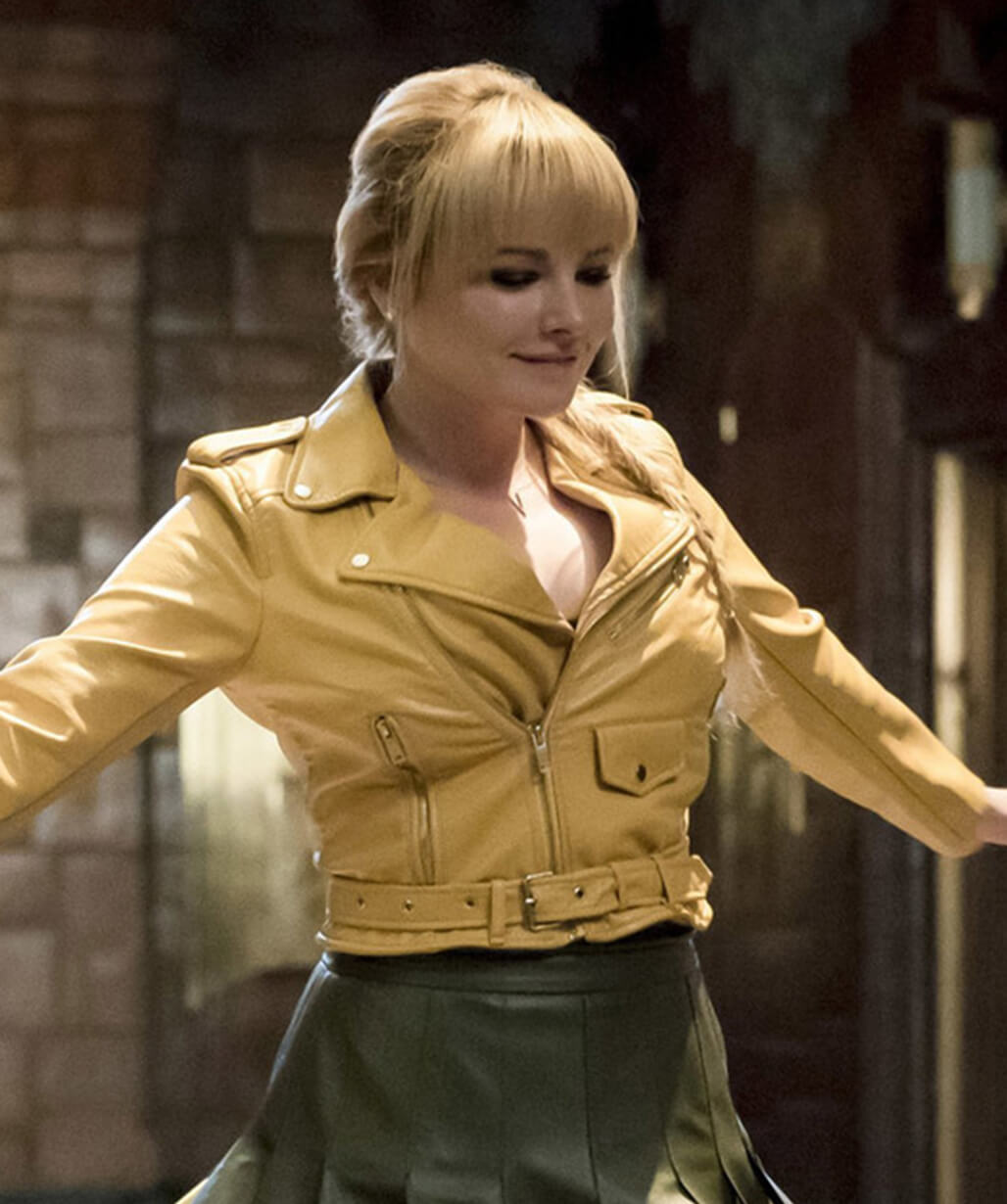 Rosalind Dillon The Flash Biker Leather Jacket - USA Leather Factory