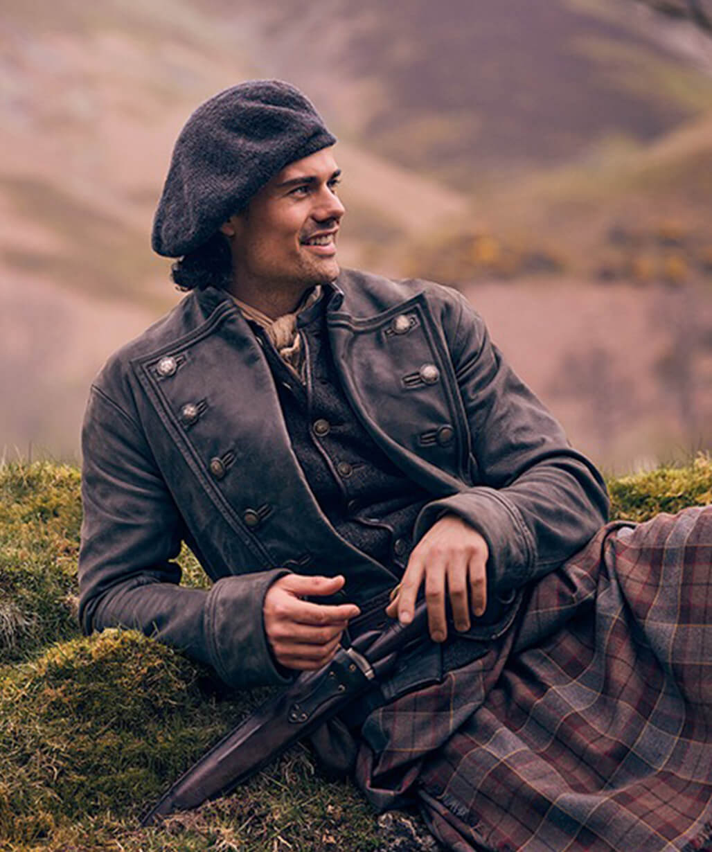 Brian Fraser Outlander Blood of My Blood S01 Leather Jacket - USA ...