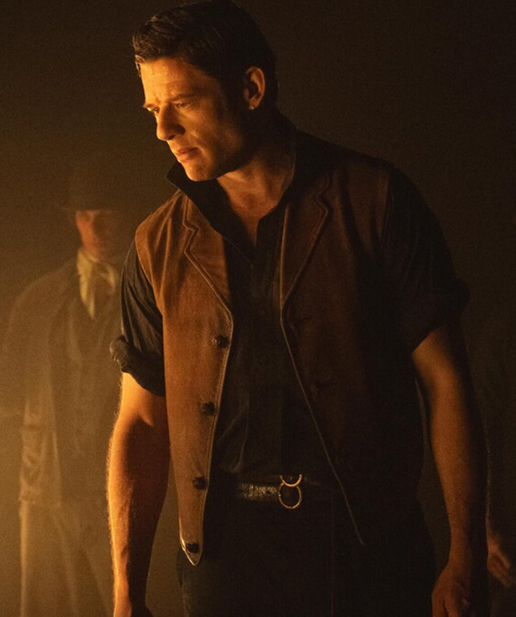 House of Guinness 2025 Sean Rafferty Brown Leather Vest - USA Leather ...