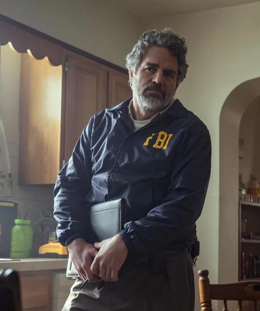 Mark Ruffalo Task 2025 Tom FBI Jacket - USA Leather Factory