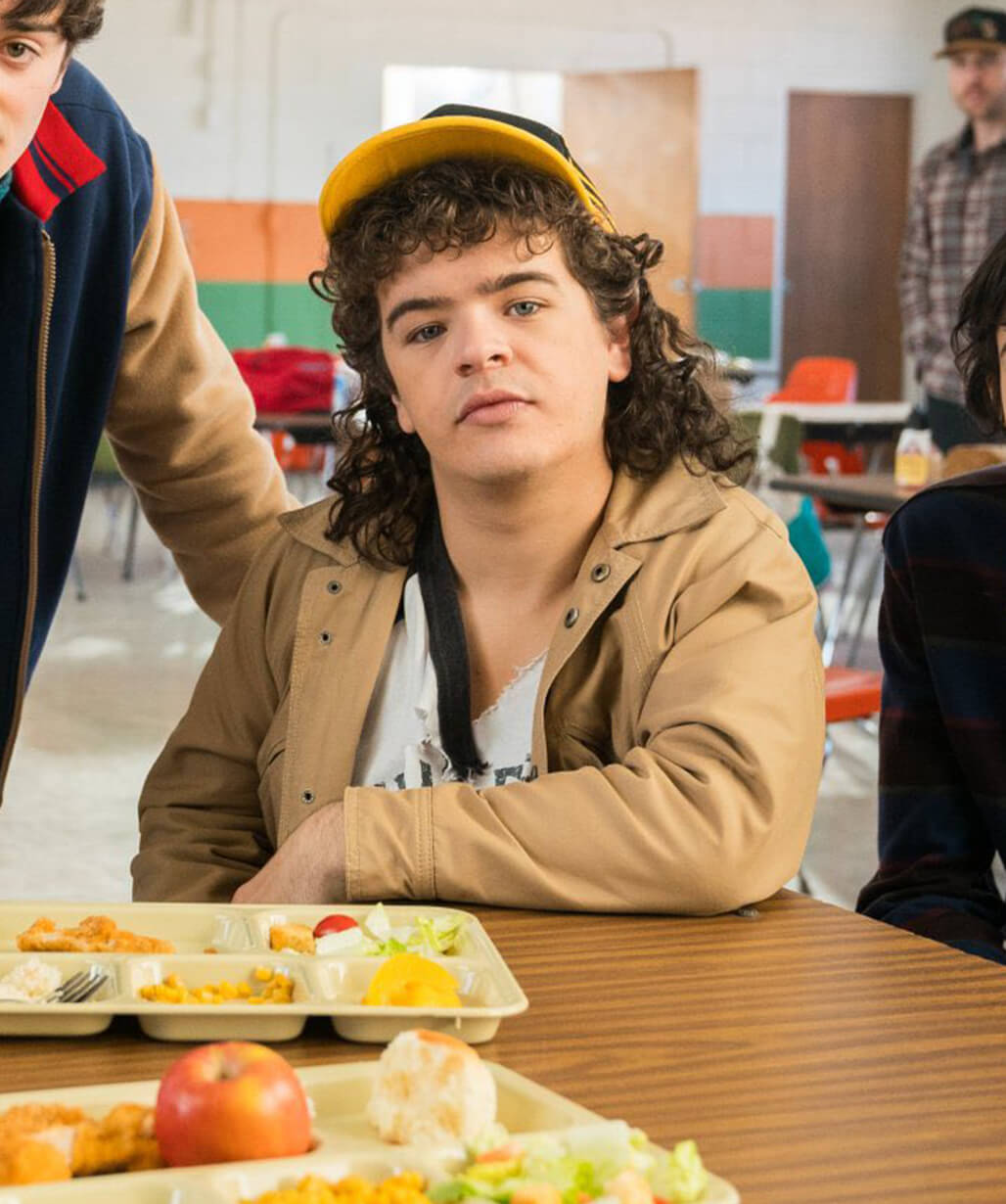 Dustin Henderson Stranger Things S05 Brown Cotton Coat - USA Leather ...