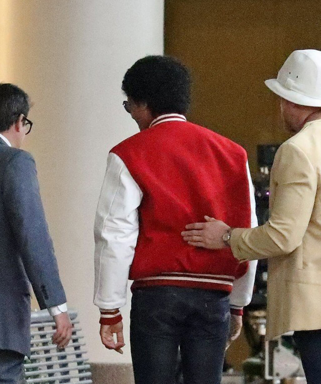 Michael 2026 Jaafar Jackson Varsity Jacket - USA Leather Factory