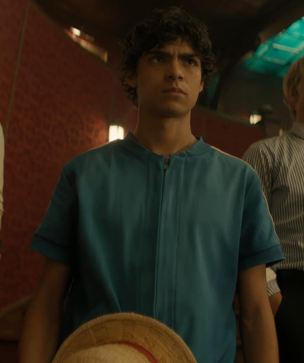 Monkey D. Luffy One Piece 2023 Blue Jacket - USA Leather Factory