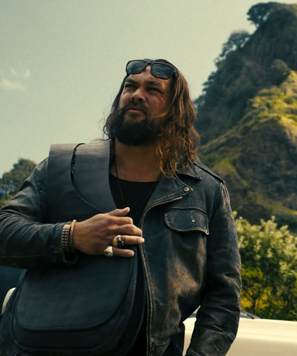 The Wrecking Crew 2026 Jason Momoa Distressed Leather Jacket - USA ...