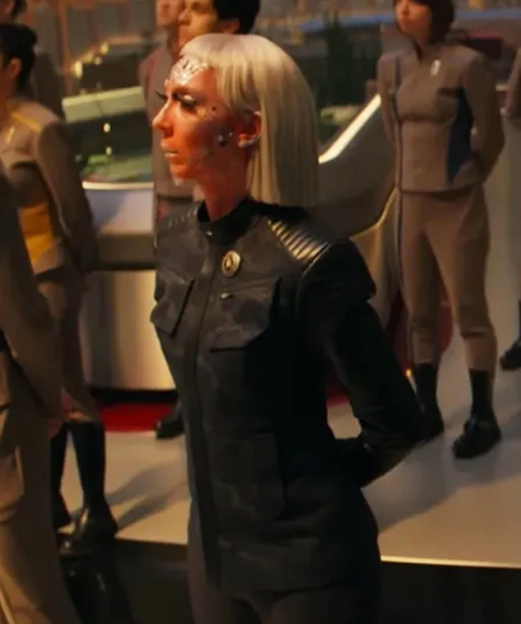 Star Trek Starfleet Academy S01 Black Uniform Jacket - USA Leather Factory